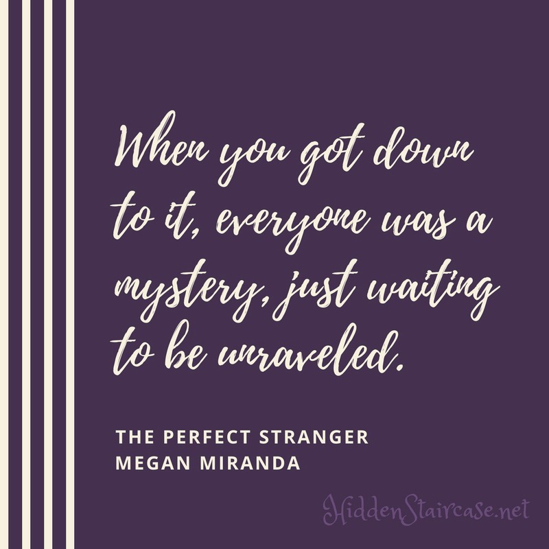 The Perfect Stranger. A fun summer page-turner. | Hidden Staircase